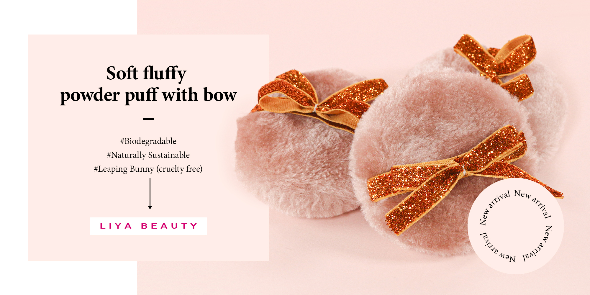 Large Red Fluffy Powder Puff for Body and Transparent Storage Box ...