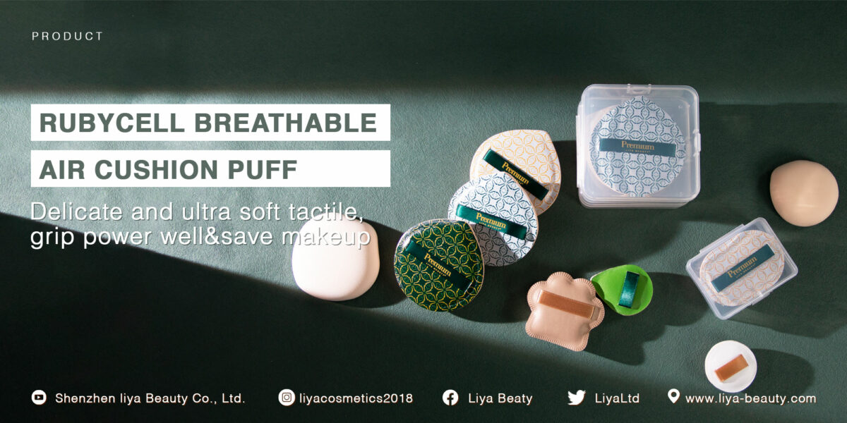 Custom Thick Rubycell Puff for Perfect Makeup - LIYA BEAUTY